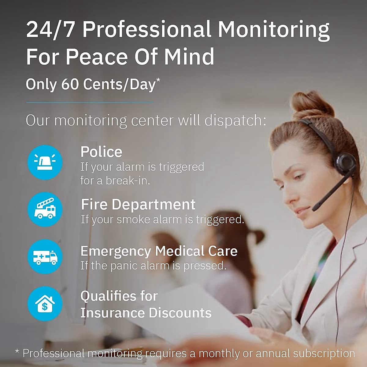 Abode Security System Hub – Easy DIY Installation - Optional Professional Monitoring - Works with HomeKit, Alexa & Google Home