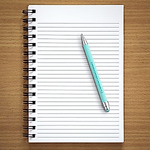 Cheersville 5 Pack Soft Touch Click Pens with Stylus Motivational Thankful Appreciation - Confetti Colored Black Ink Fine Point 0.5mm - School Office Home Employee Gifts