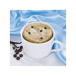 Nutmeg State Nutrition - High Protein Mug Cake Mix, 15g Protein, Low Calorie, Low Net Carbs, Low Fat, High Fiber, Gluten Free, Ideal Protein Compatible, 7 Servings Per Box (Vanilla Chocolate Chip)