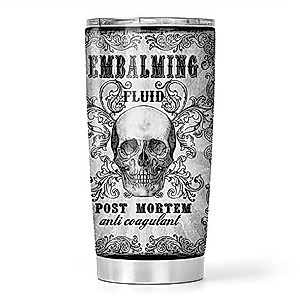 Embalming Fluid Stainless Steel Tumbler 20oz Travel Mug