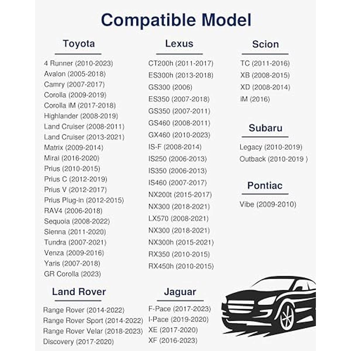 Kootek Cabin Air Filter with Activated Carbon, 2pcs Car Automotive Replacement Passenger Compartment Air Filters for Toyota 4Runner, RAV4, Corolla, Camry, Highlander, Tundra, Subaru, CP285, CF10285