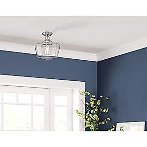 Westinghouse 4518300 6.5 Watt (60 Watt Equivalent) ST20 Dimmable Clear Filament LED Light Bulb, Medium Base, Single