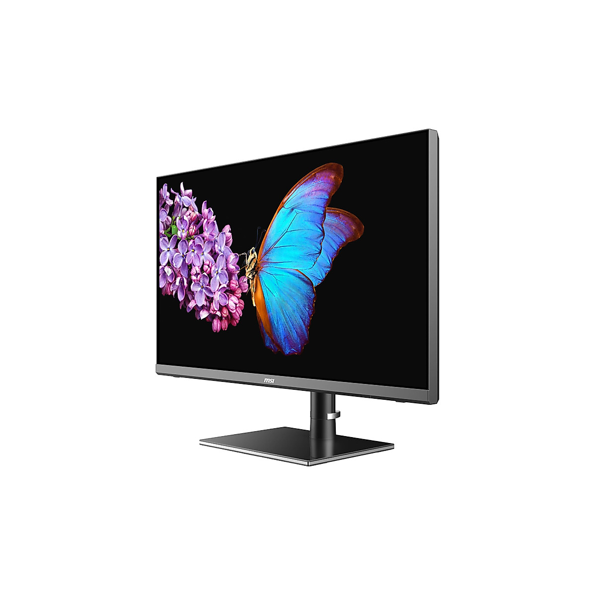 MSI Creator PS321URV 32" 3840x2160 UHD 60Hz 4ms Response Time 16:9 Aspect Ratio VESA Certified Display HDR 600 Anti-Glare Tilt/Swivel/Height Adjustment Content Creation Monitor, Black