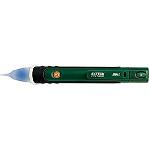 Extech MD10 Non-contact Magnet Detector with Built-in Flashlight , Blue