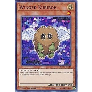 Winged Kuriboh - LED6-EN017 - Common - 1st Edition
