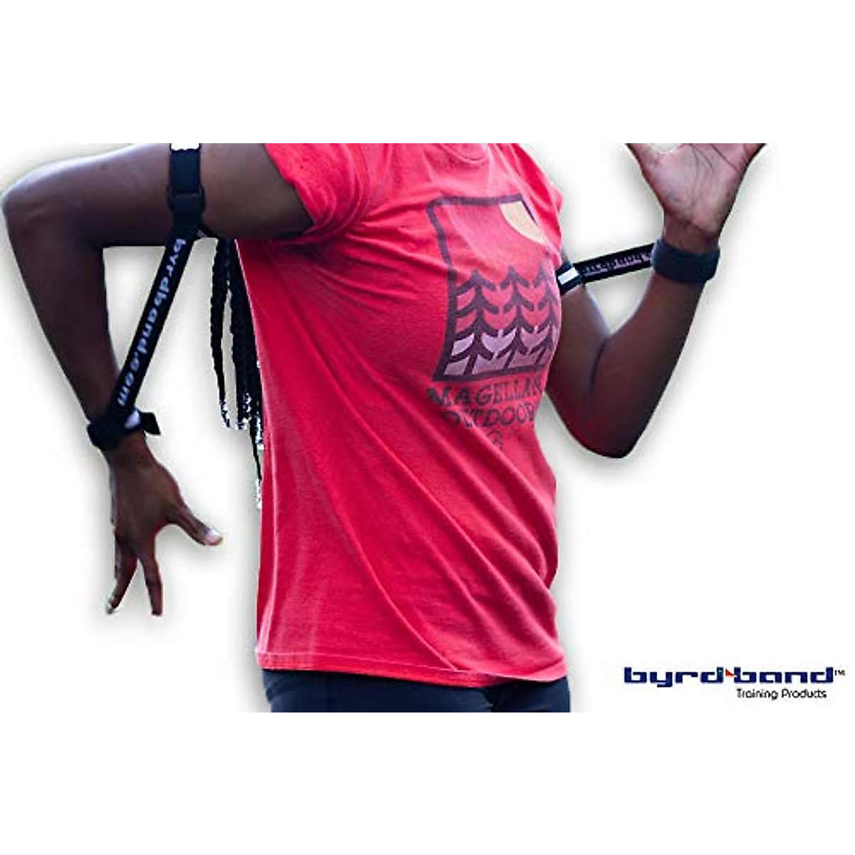 byrdband Track and Field Speed Gear Pack - All Sports Speed and Agility Training Resistance Bands for Ideal Arm Swing Trainer and Stride Frequency