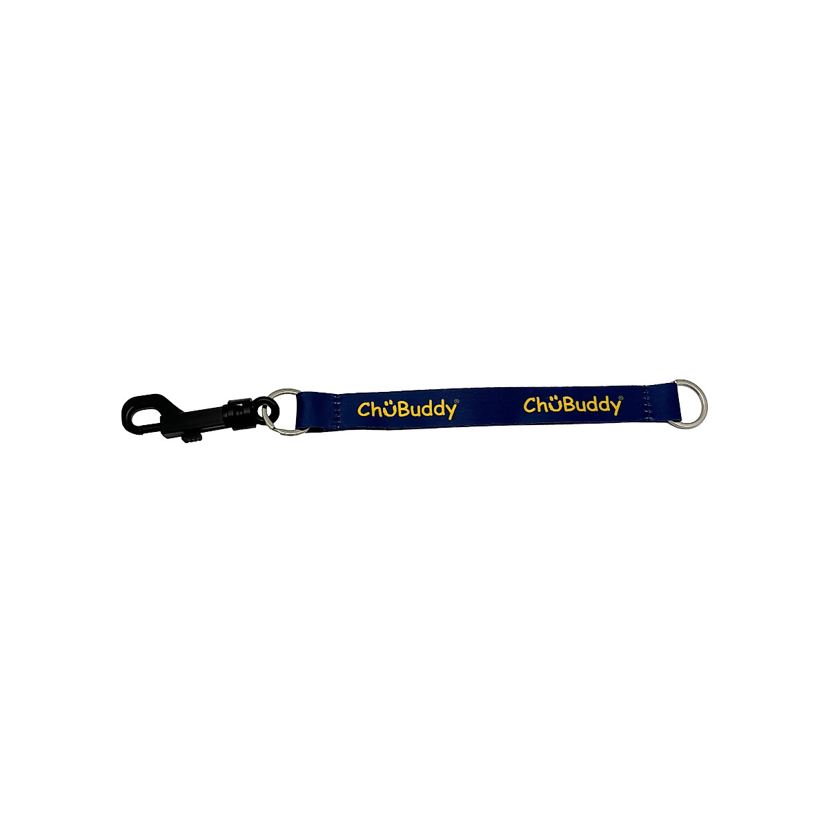Chubuddy Navy Sublimated Chewy Holders Set of (2) - Two Sublimated tethers and Two Natural Straps