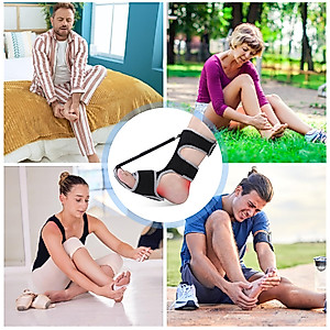 Plantar Fasciitis Night Splint - Upgraded Plantar Fasciitis Relief Braces Women And Men Day Night - Ankle Brace Arch Support Achilles Tendonitis Relief Foot Drop Heel Pain Relief