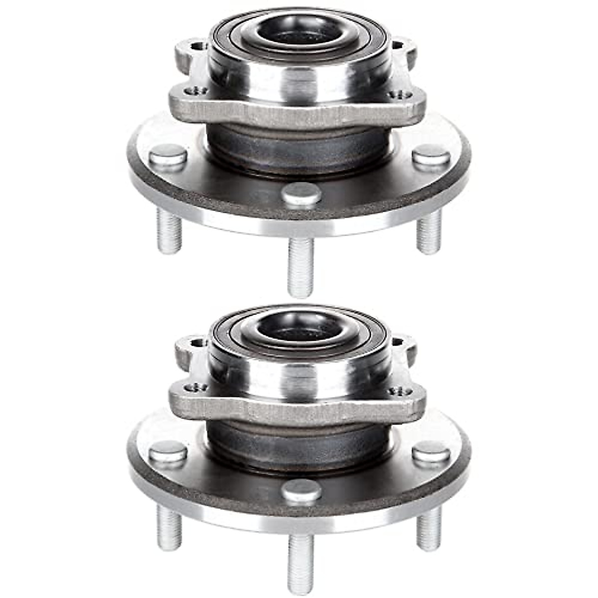 ORTUS UNI Fits Pair (2) Front Wheel Bearing Hub Assembly (Steel)