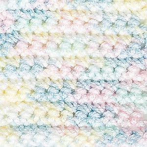 Caron 29400909010 Jumbo Ombre Yarn, 12 oz, Baby Rainbow, 1 Ball