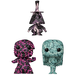 Funko Disney: POP! Night Before Christmas Collectors Set Artists Series - Sally, Oogie, Mayor, Figures Stand 3.75" Tall, Each Figure Comes Individually Packaged