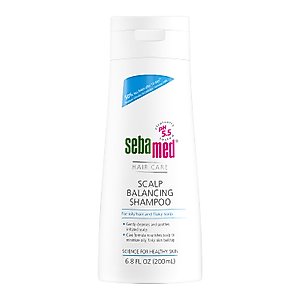 Sebamed Scalp Balancing Shampoo - Gentle Hair Care for Oily and Flaky Scalp (200mL) - Made in Germany