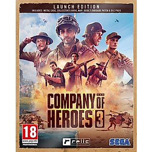 Company Of Heroes 3 Launch Edition With Metal Case