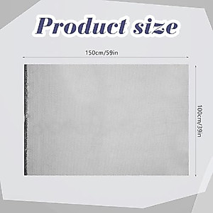 39x59 Inch Black Mesh Fabric Polyester Mesh Fabric Slightly Stretch Mesh Material Fabric Mesh Fabric Netting for Sewing Projects, Backpack Pocket and Straps, Netting Clothes, Netting Bag Shopping Bag