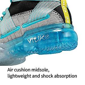 VITUOFLY Kids Basketball Shoes Boys Air Cushion Sneakers Girls Mid Top School Training Shoes Non-Slip Outdoor Sports Shoes Comfortable Boys Running Shoes Durable Little Kid/Big Kid