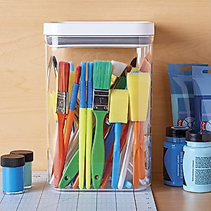 Copco Food and Organization Storage Container with Airtight Lid, 4.43-Quart, Clear