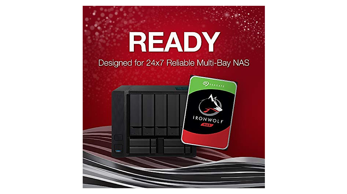 Seagate IronWolf 8TB NAS Drive - High Performance Storage