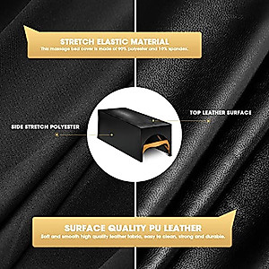 Onism Lash Bed Cover- Wipeable PU Leather Massage Table Cover, Waterproof, Soft Comfortable Spa Bed Cover, Suitable for Fits Grafting Eyelash Beds Massage Tables, Perfect for Salons Spa Home Use
