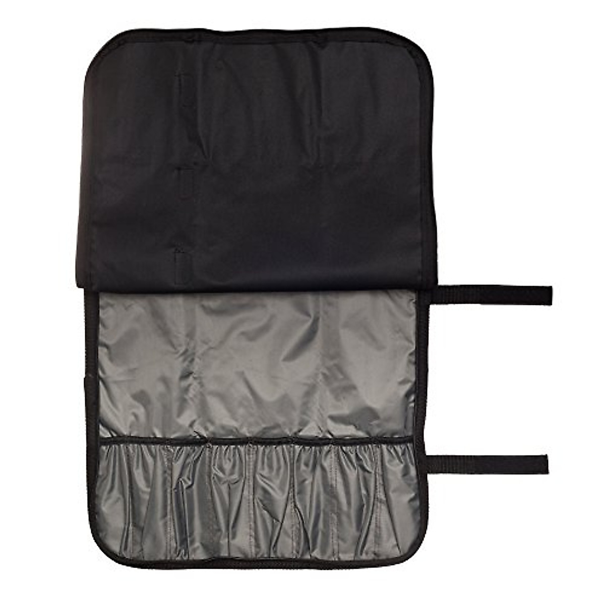 Ergo Chef 9 Pocket Professional case roll Bag Black Knife Edge Guards Chef Gear