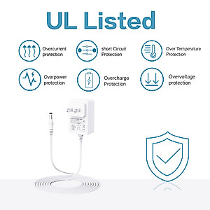 5V Cord for Baby Swing Compatible with Graco,Munchkin,Kmaier,Jaoul,Larex,Babybond,Bellababy,Kidsview,Ezebaby,Napei,Gopanda,Ixdregan Swing,Wall AC Power Adapter Replacement for SSA-5WVI-05