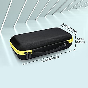 ProCase Carrying Case for Logitech G Cloud Gaming Handheld, Hard Travel Case for G Cloud Console, Portable Storage Pouch Fits Gaming Accessories -Black