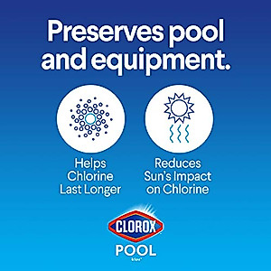 Clorox Pool&Spa 12004CLX Chlorine Stabilizer, 4 lb, 4lb
