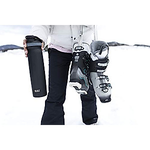 BUILT 24 Ounce Prospect Double Wall Stainless Steel Bottle Black 5233283