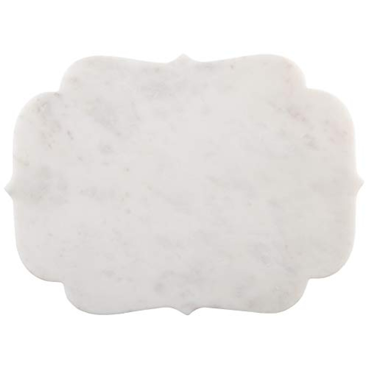 Santa Barbara Design Studio Table Sugar Cheese Board, 15 x 11-Inches, White Marble