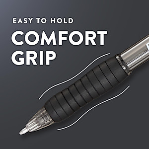 Paper Mate Profile Retractable Ballpoint Pens, Bold Point (1.4mm), Black, 36 Count