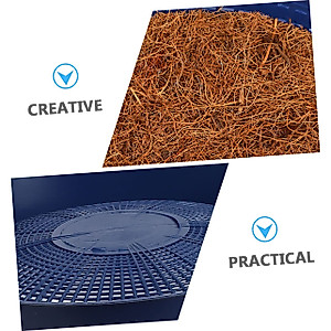 Ipetboom 1 Set Carrier Pigeon Pots Bird Accessories Bird Cage Accessories Braid Accessories Reusable Nesting Pad Pigeon Nests Cages Bird Eggs Mat Convenient Nesting Pad Pigeon Supply Quail