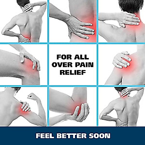 Wahl Hot Cold Therapeutic Vibratory Corded Massager with Variable Soothing to Medium Vibratory Speed to Relieve Muscle Pain and Reduce Swelling, Due to Chronic Pain or Fitness Injury – 4295-400