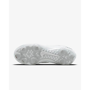 Nike Hyperdiamond 4 Pro Women's Softball Cleat SZ 8 White/Grey