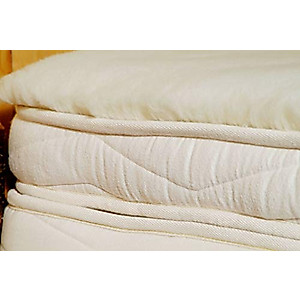 Holy Lamb Organics Happy Lamb Fleece Mattress Topper - King