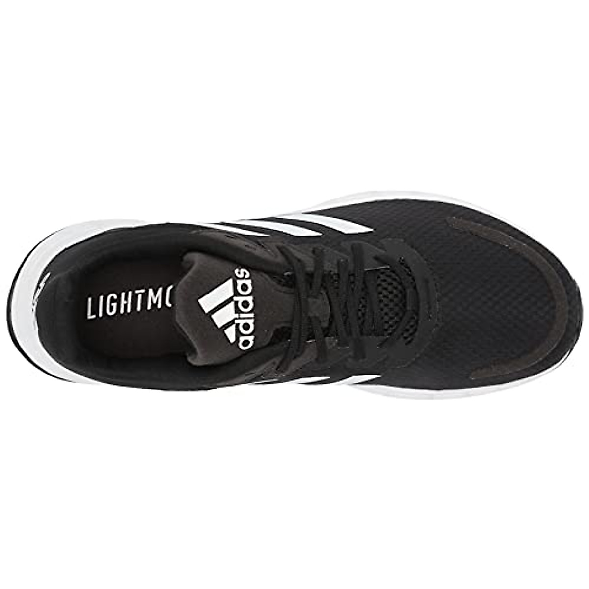 adidas Men's Duramo SL Trail Running Shoe, Black/White/Black, 14