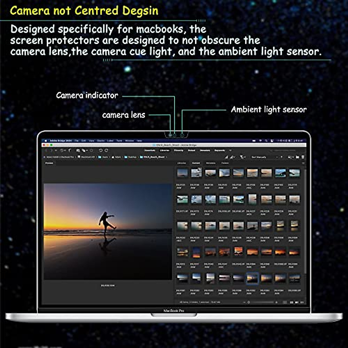 for MacBook Pro 13 Anti-Glare Anti-Blue Light Screen Protector Filter,FILMEXT MacBook Pro 13 inch(2016~2022) M1/M2 Eye Protection Blue Light Blocking Filter Reduces Digital Eye Strain