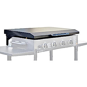 Jforest Blackstone Push-Pull Griddle Cover Lid with Bakelite Handle, Powder Coated Steel, Blackstone Griddle Cover, Matte Black (36 inch (Model #1984 Friendly))