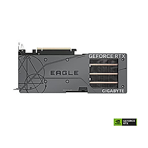 GIGABYTE GeForce RTX 4060 Ti Eagle OC 8G Graphics Card, 3X WINDFORCE Fans, 8GB 128-bit GDDR6, GV-N406TEAGLE OC-8GD Video Card
