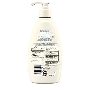 Aveeno Eczema Therapy Daily Moisturizing Body Cream for Sensitive Skin, Soothing Eczema Relief Cream, Colloidal Oatmeal & Ceramide for Dry & Itchy Skin, Steroid- & Fragrance-Free, 12 oz