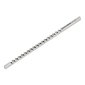 Accusize Industrial Tools 1/8 inch, Style A High Speed Steel Keyway Broach, 5000-0006