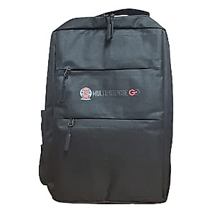 Multipurpose Go Travel Laptop Backpack,Extra Large Anti Theft College School Backpack for Men and Women with USB Charging Port (Black)