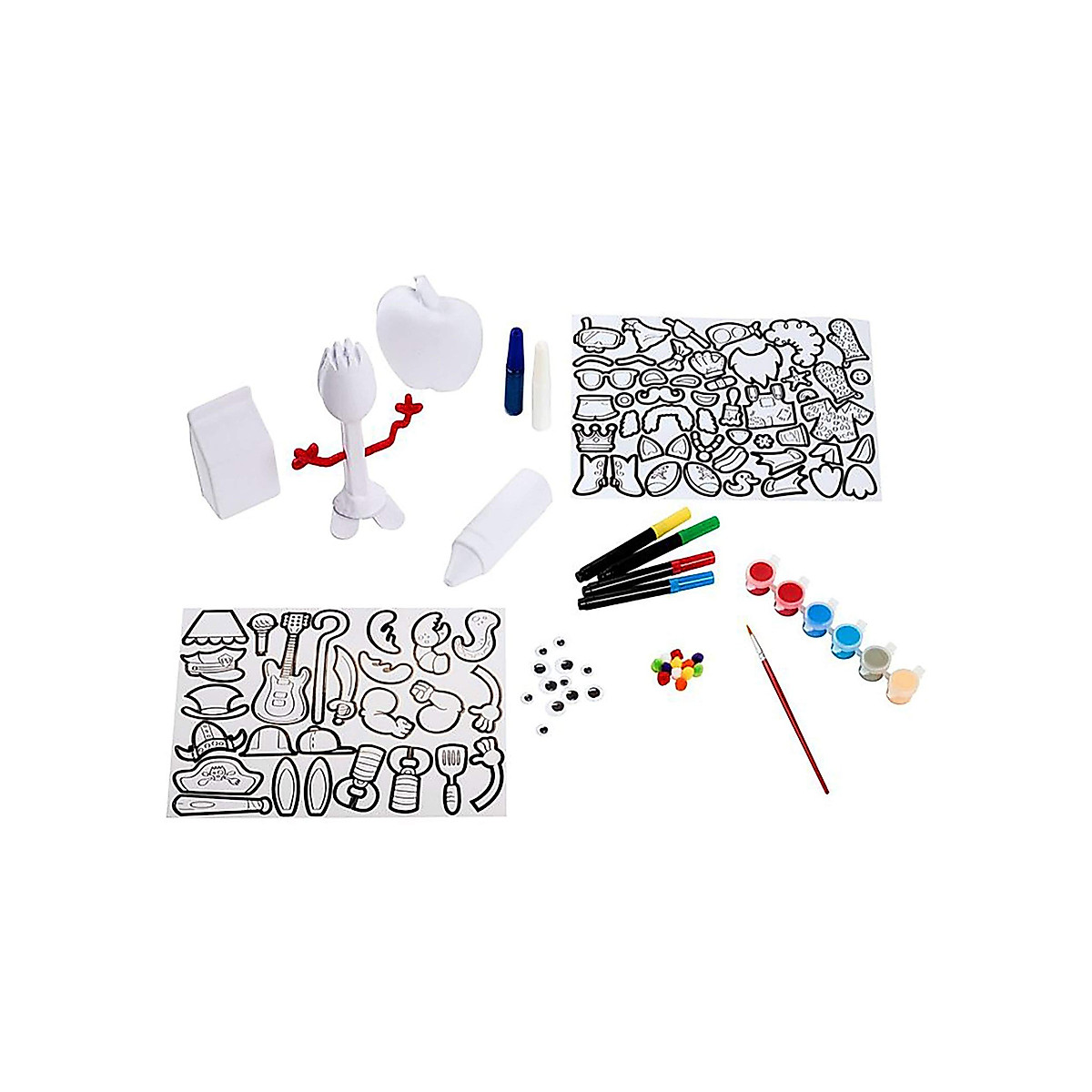 ​Disney/Pixar Toy Story 4 Make Your Own Forky and Friends, Creative Art Toy Activity, Gift for 5 to 7 Year Olds