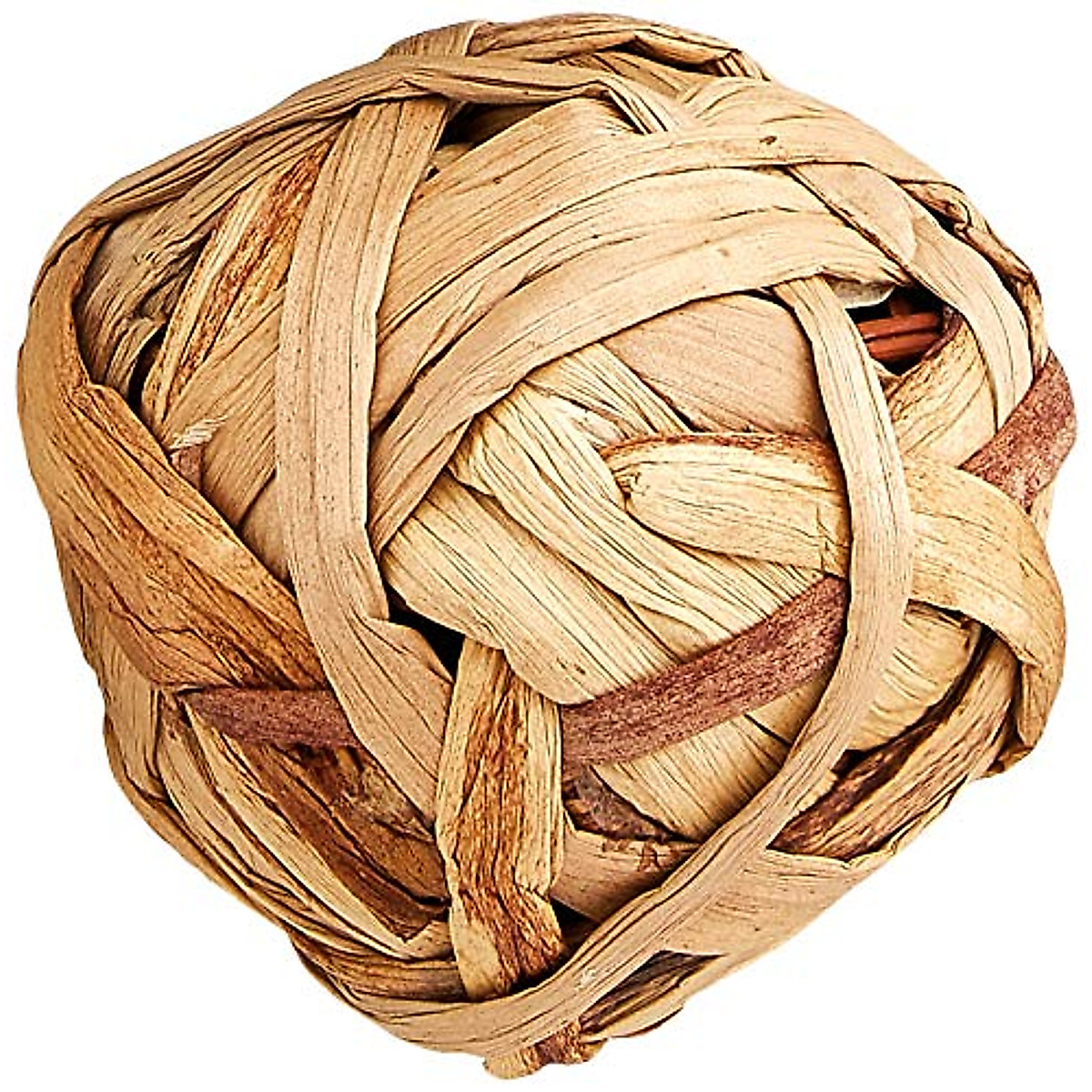 Rosewood Boredom Breaker Small Animal Naturals Toy Trio of Fun Balls, Natural, 3 Count (Pack of 2), Medium