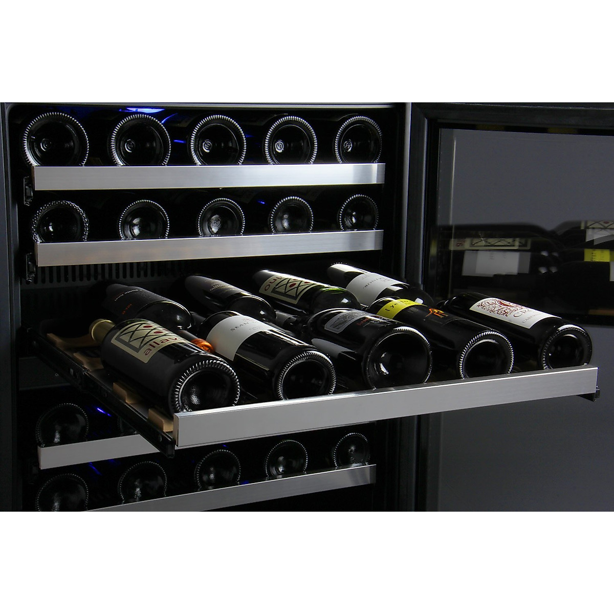 Allavino Wine Refrigerator, 56 Bottle, Stainless Steel