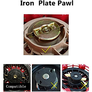 YAMAKATO Pull Start Assembly for Generac Pressure Washer 0J0813AST15 389cc 420cc Generator 0J0813ASRV 0J08073SRV 0J0813AST15 Recoil Cord Rope Starter