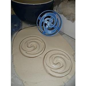 INSPIRED BY SPIRAL SWIRL SYMBOL MOANA THEME MOVIE COOKIE CUTTER MADE IN USA PR2658