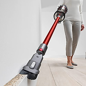 Dyson Outsize Cordless Vacuum Cleaner, Nickel/Red, Extra Large