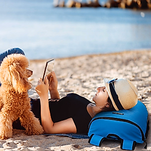 Homevative Waterproof Backpack with Removable Pillow, Cooler Pouch and Storage Pocket. Built for Comfort While Camping, Hiking, Lounging and at The Beach.