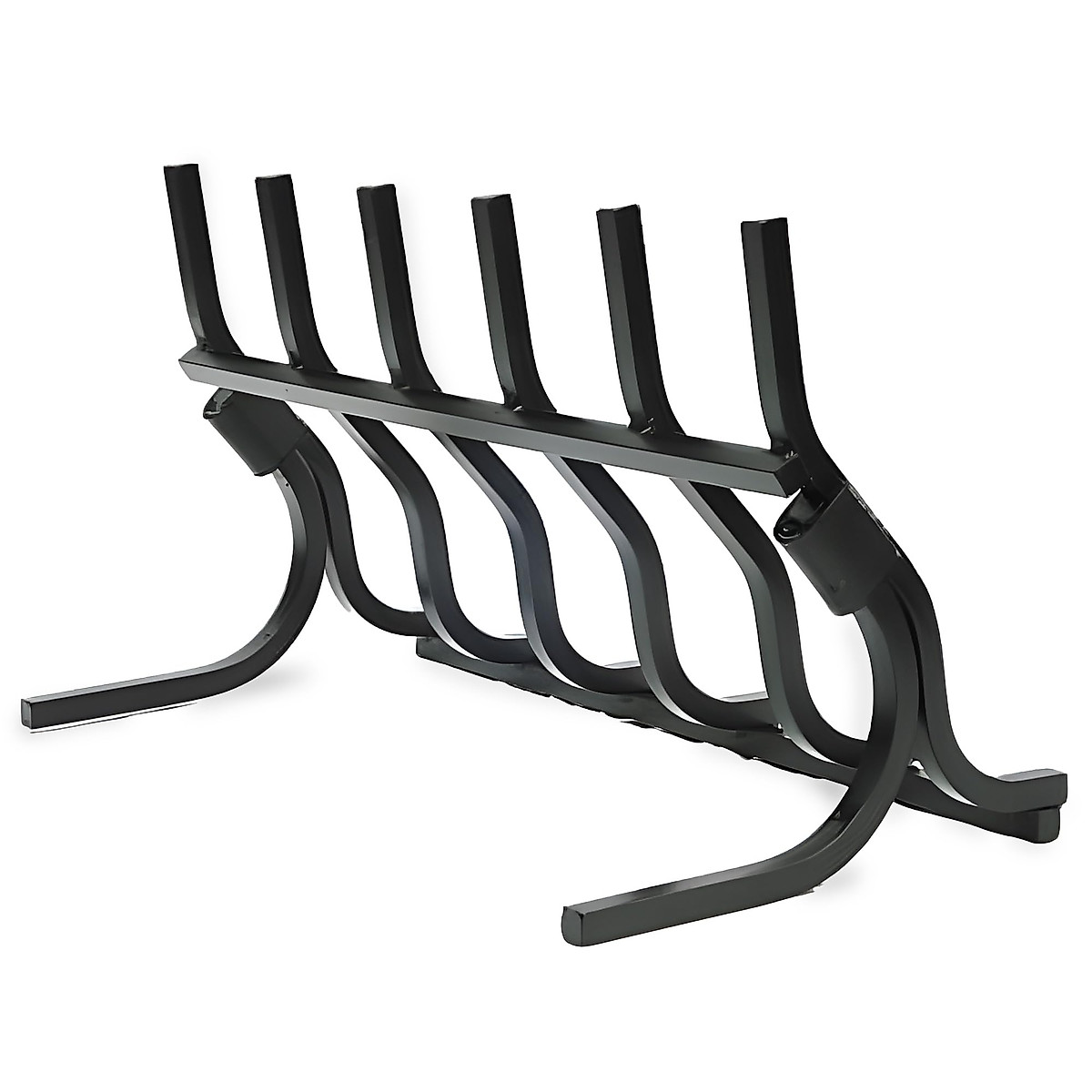 Grate Wall of Fire Model M-6 Smoke-Free Fireplace Grate – 26" Wide x 15" Tall – Durable Alloy Steel Construction, Increases Heat Output, Eliminates Smoke Issues, Ideal for Larger Fireplaces