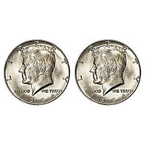 1964 John F. Kennedy Half Dollar BU