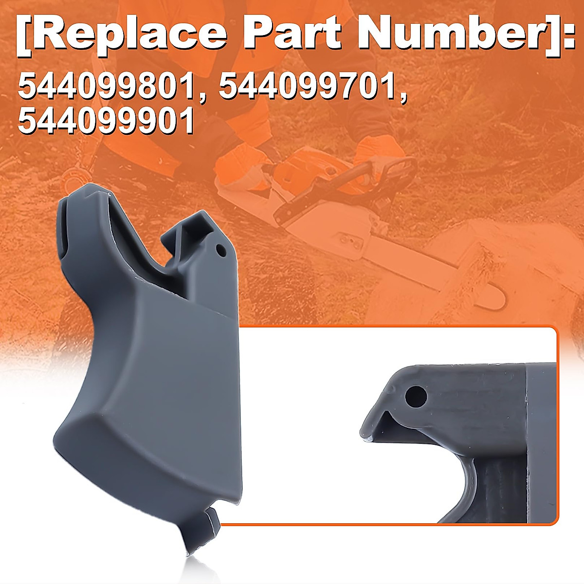 Mtanlo 2X Throttle Trigger Lockout Spring Kit For Husqvarna 445 445e 450 450e 544099701, Throttle Trigger Lockout Spring Kit